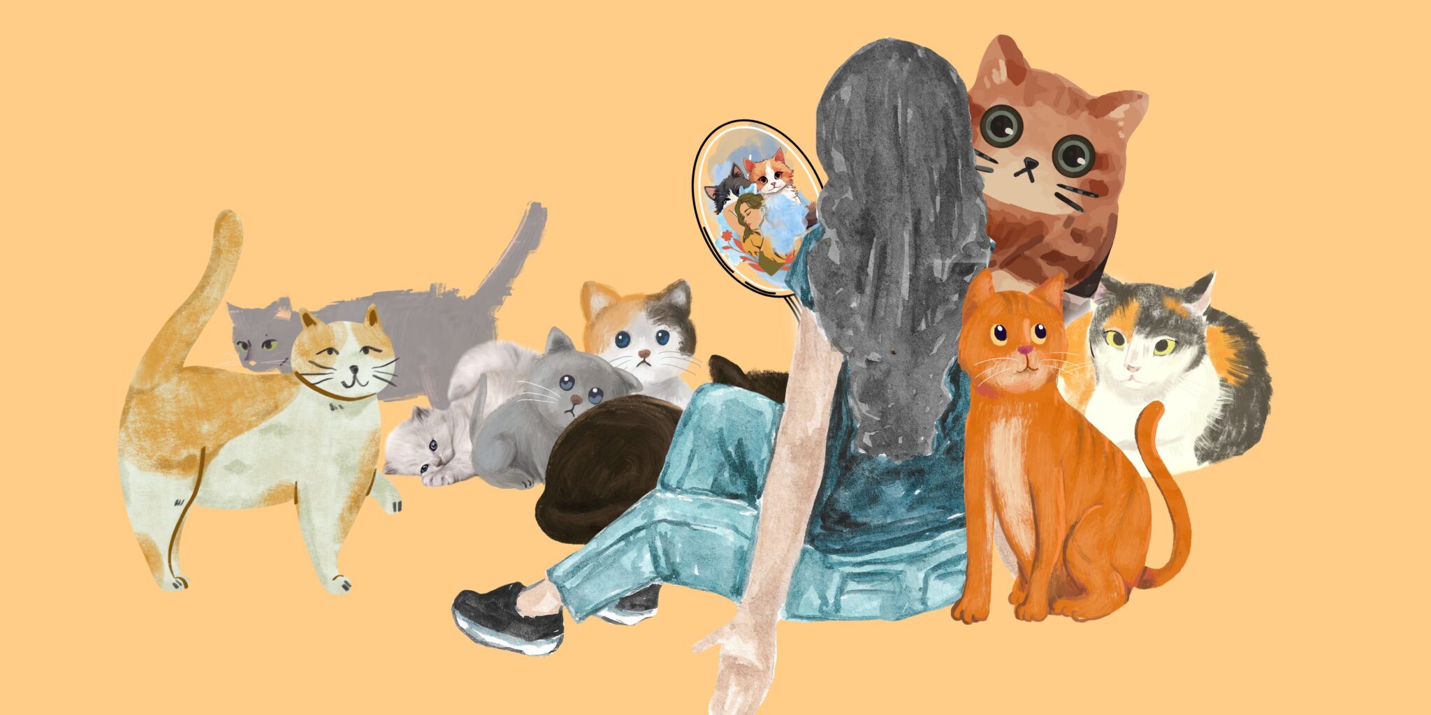 What Makes a Lady with Cats a "Cat Lady"? - Psychologus
